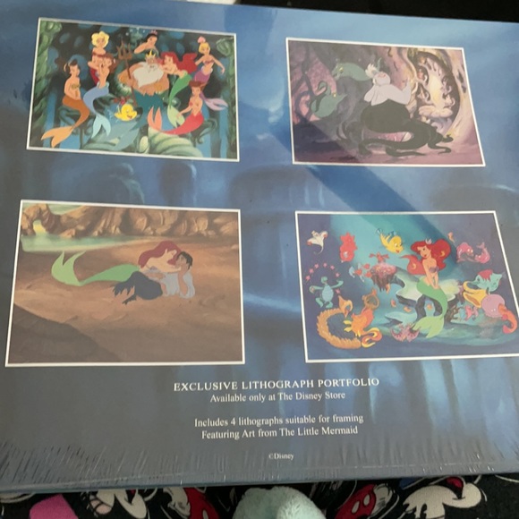 Disney | Art | Exclusive Disney Lithograph Portfolio | Poshmark